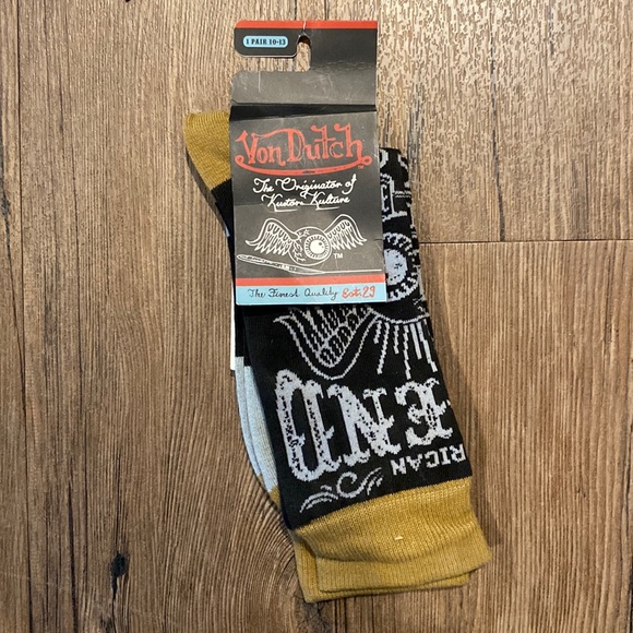 Von Dutch | Underwear & Socks | Mens Von Dutch Legend Socks | Poshmark